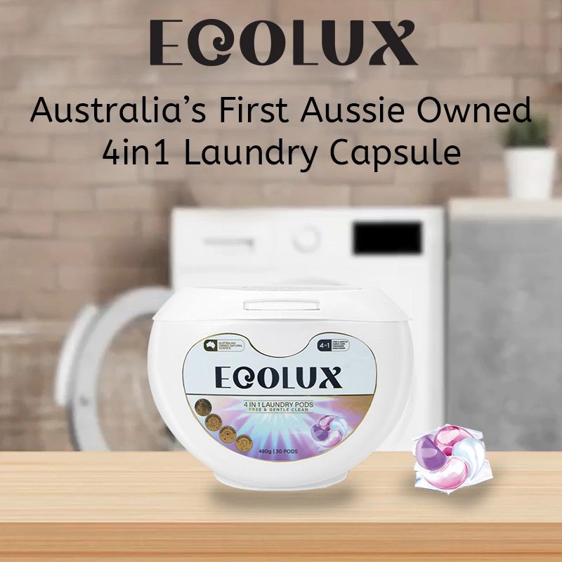 Ecolux High-Quality Laundry Detergent Pods for Effective Cleaning